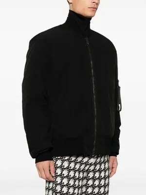 Dolce & Gabbana Padded Layered Bomber Jacket