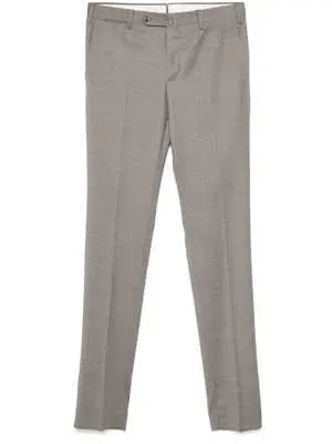 PT TORINO Slim-cut Trousers - Neutrals