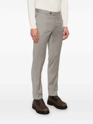 PT TORINO Slim-cut Trousers - Neutrals