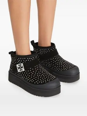 Tory Burch Mellow Platform Boots - Black