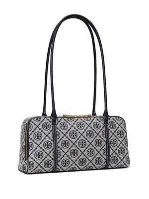 Tory Burch T Monogram Small Shoulder Bag - Blue
