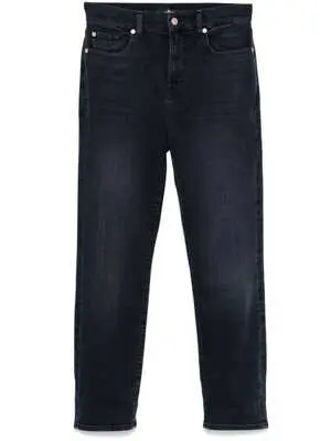 7 For All Mankind Relaxed Skinny Jeans - Blue