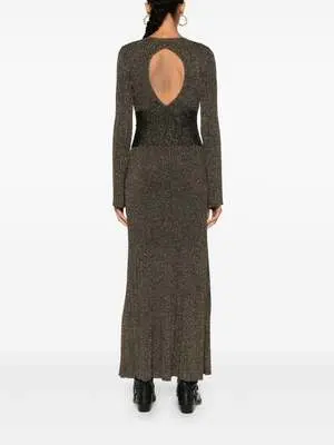 TWINSET Long Rib Knit Dress