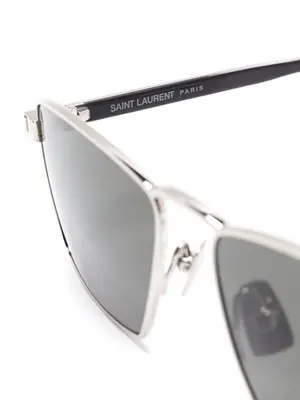 Saint Laurent Sl 700 Sunglasses - Silver