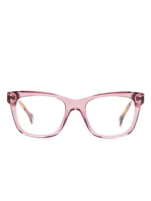 Carolina Herrera Square Frame Eyeglasses - Pink