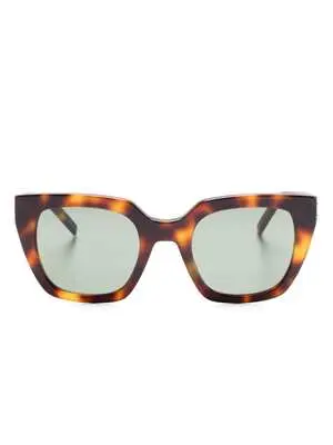 Saint Laurent Cat-eye Sunglasses - Brown