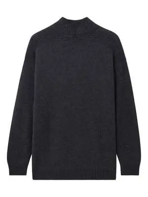 Pringle Of Scotland Zip Cashmere Jumper - Grey