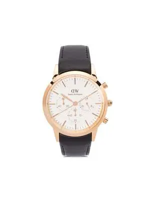 DANIEL WELLINGTON 42mm Chronograph Watch - White