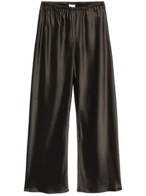 ALMADA LABEL Bias Satin Trousers