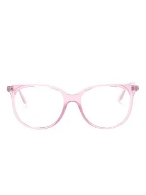 Ray-ban Round Frame Eyeglasses - Pink
