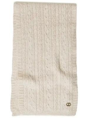 TWINSET Cable-knit Scarf