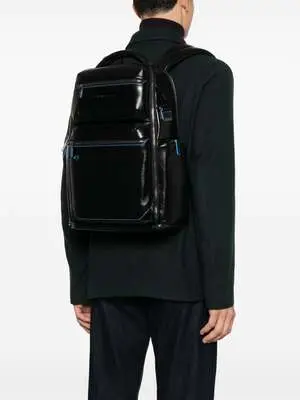 PIQUADRO Personalizable Backpack - Black