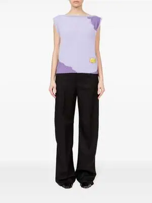 MAISON MARGIELA Boat-neck Sleeveless Top