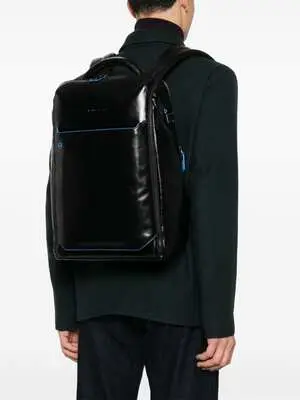 PIQUADRO Personalizable Backpack - Black