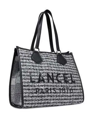 LANCEL Logo-print Tote Bag
