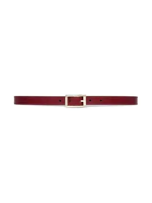 Gucci Reversible Thin Belt - Black