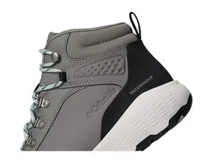 Columbia Newton Wander Leather Lace-up Boots - Gray