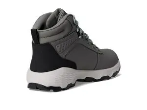 Columbia Newton Wander Leather Lace-up Boots - Gray