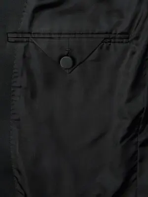 Zegna Satin-trimmed Cotton-velvet Tuxedo Jacket - Brown