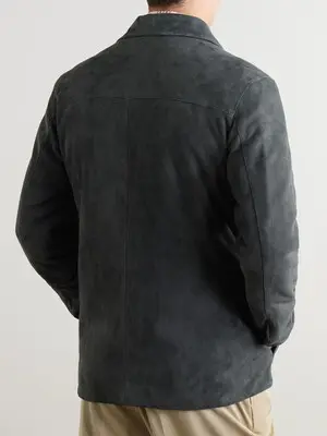 VALSTAR Robert Padded Suede Jacket