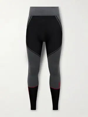 Moncler Stretch-knit Ski Base Layer - Black