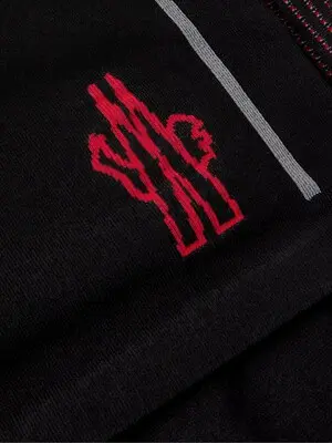 Moncler Logo-jacquard Stretch-knit Ski Base Layer
