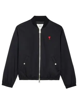 Ami De Coeur Zip-up Bomber Jacket