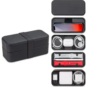 FUNCTION101 Bentostack Tech Accessory Organizer Black