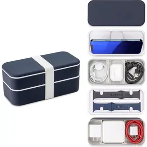 FUNCTION101 Bentostack Tech Accessory Organizer Navy