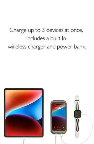 FUNCTION101 Bentostack Chargetech Accessory Organizer And 3-way Charger