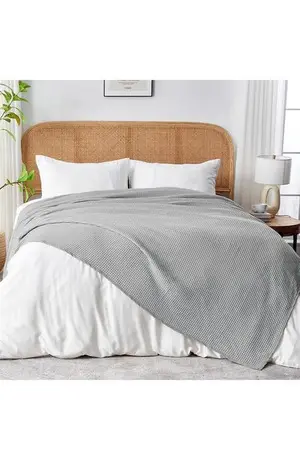 SIJO Tencel® Lyocell & Cotton Blanket - Dove