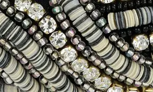 L. Erickson Berkeley Crystal & Bead Headband
