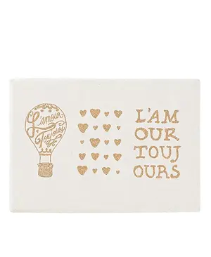 JULISKA L'amour Toujours Note Card Assorted Set Of 6 - Gold
