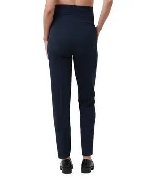 RIPE MATERNITY Alexa Classic Straight Leg Pant - Navy