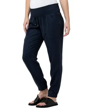 RIPE MATERNITY Tencel Off Duty Cargo Pant - Navy