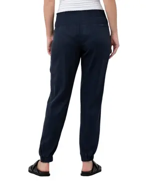 RIPE MATERNITY Tencel Off Duty Cargo Pant - Navy