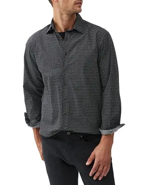 Rodd & Gunn Notown Button Front Shirt - Onyx