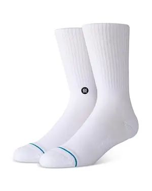 Stance Icon Socks White/black