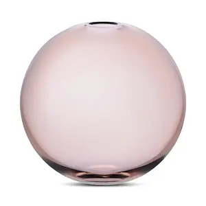 NUDE GLASS Medium Mars Vase - Apricot
