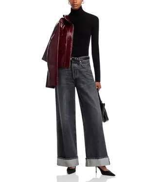 AGOLDE Pascale Turtleneck - Black