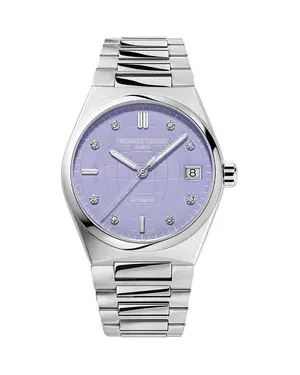 FREDERIQUE CONSTANT Highlife Watch - Purple/silver