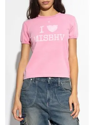 MISBHV Logo Print T-shirt