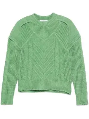 IRO PARIS Cable-knit Sweater