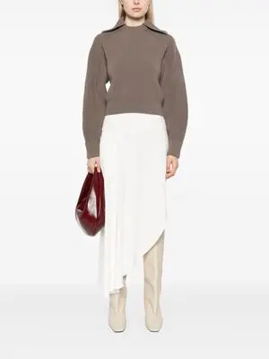 LANVIN Fine-knit Wool-cashmere Sweater