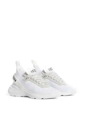Dsquared2 Icon-strap Low-top Sneakers - White