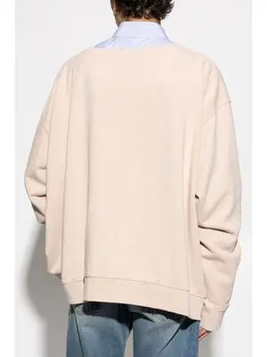 MAISON MARGIELA Logo Embroidered Sweatshirt