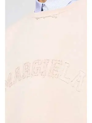 MAISON MARGIELA Logo Embroidered Sweatshirt