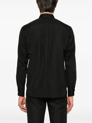 BLACK COMME DES GARÇONS Draped-detail Shirt