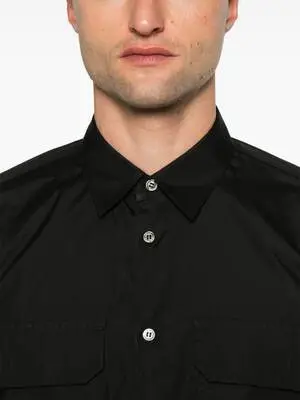 BLACK COMME DES GARÇONS Draped-detail Shirt
