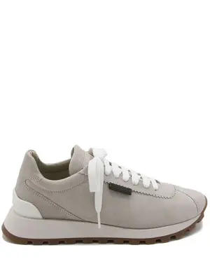 Brunello Cucinelli Logo-patch Sneakers